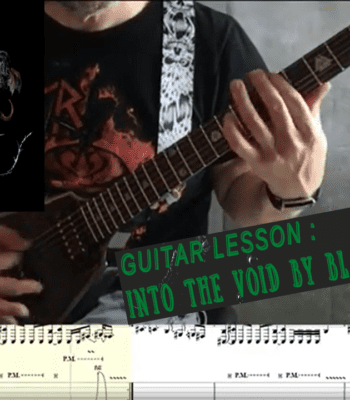 Guitar Tutorial: Black Sabbath - Into The Void | Guitar Pointers
